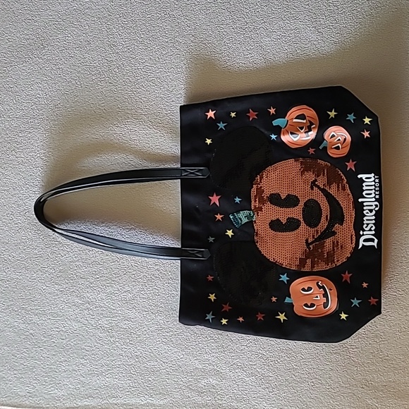 Disney | Bags | Disneyland Mickey Mouse Pumpkin Tote Bag | Poshmark